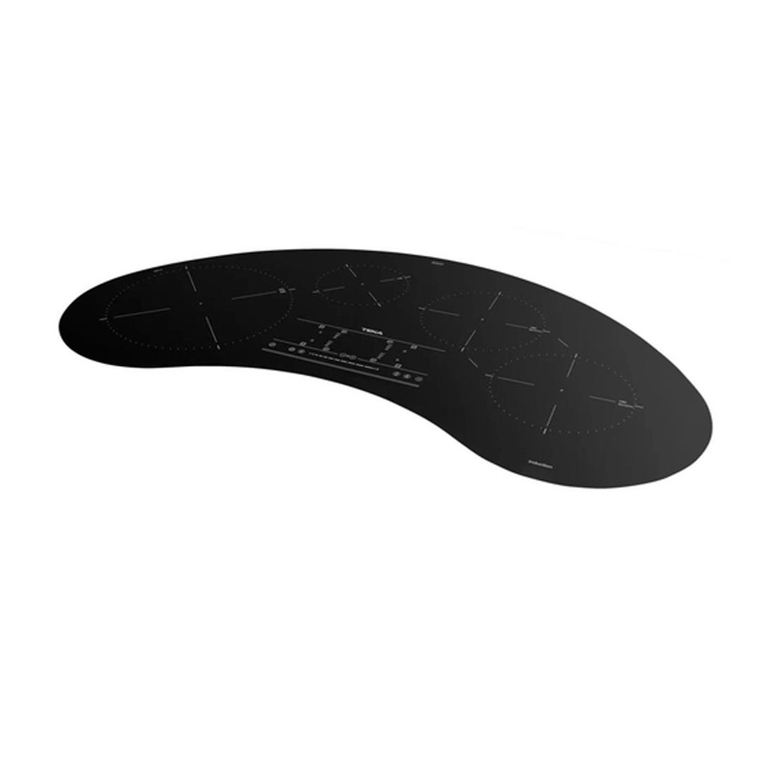 Placa Inducción - Teka IRC 9430 KSI, 4 zonas de cocción, 95 cm, Nube Placa Inducción - Teka IRC 9430 KSI, 4 zonas de cocción, 95 cm, Nube