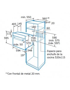 Horno Multifunción - Balay 3HB2010X0, Eficiencia A, Acero Inoxidable ...