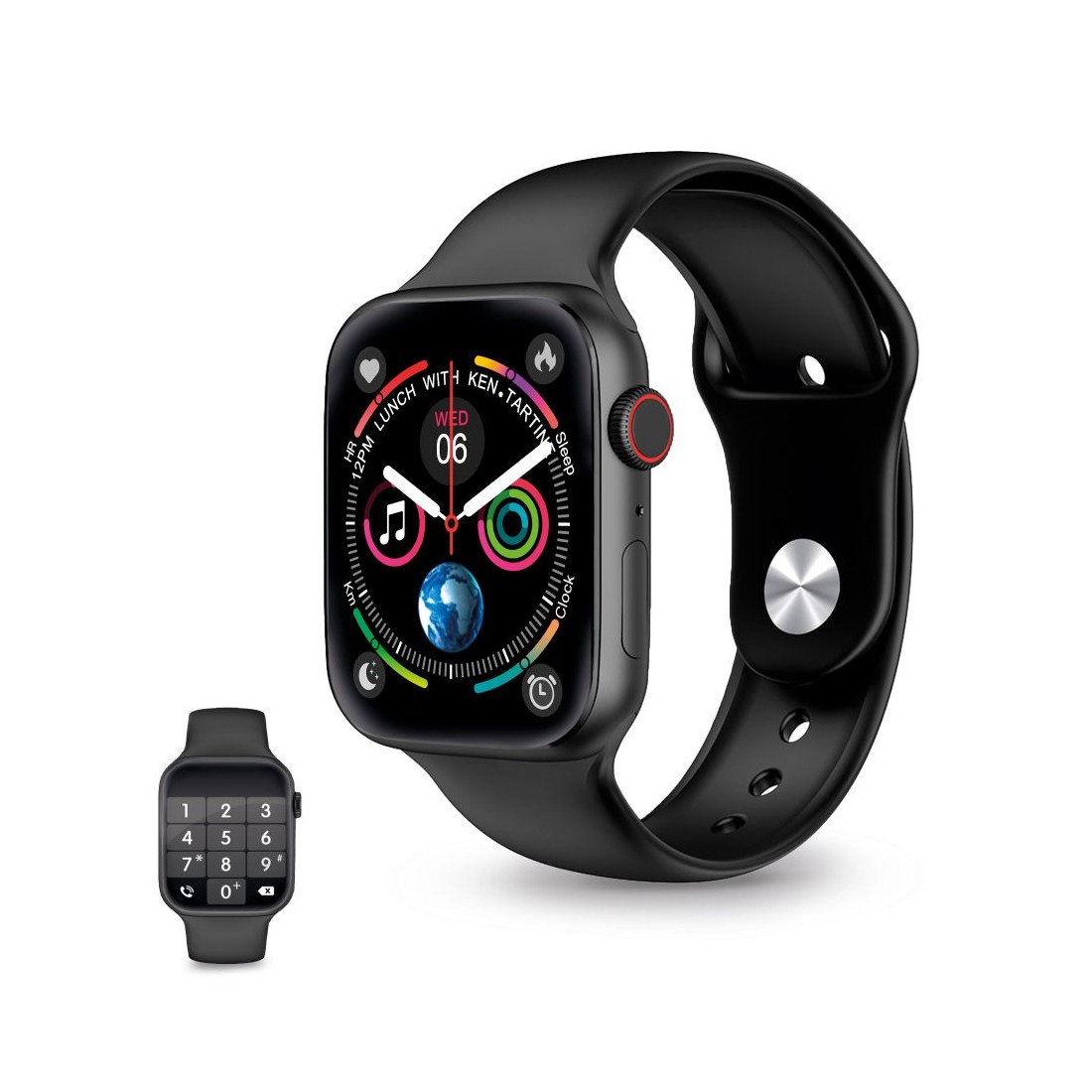 Smartwatch -KSIX Urban 4, Negro, 2,15"