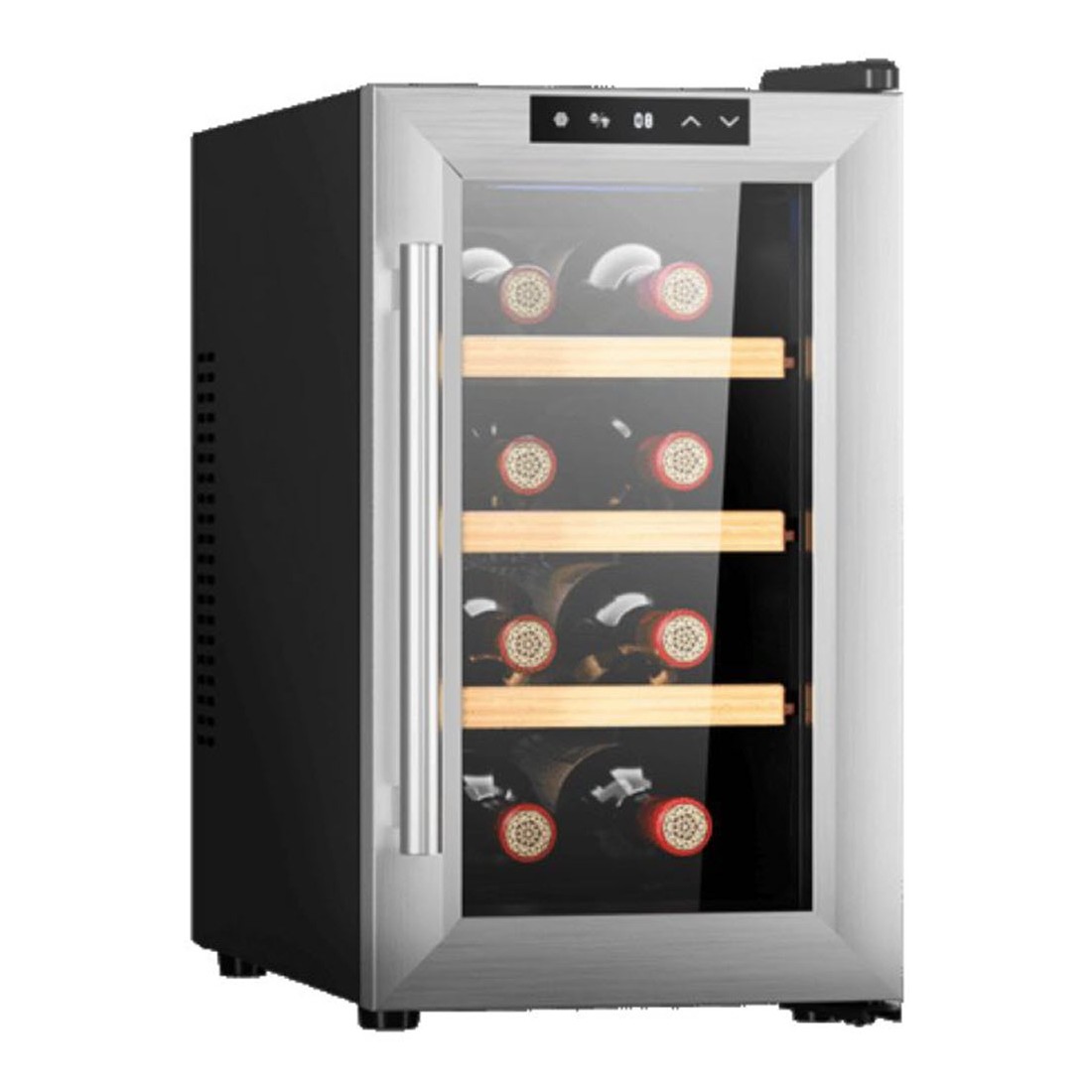 Vinoteca Libre Instalación - CECOTEC GrandSommelier 830 CoolWood, Inox ...